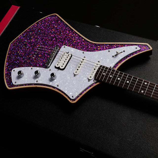 Cream Guitars/Revolver Deluxe GPG (Galaxy Purple Glitter)【在庫あり】