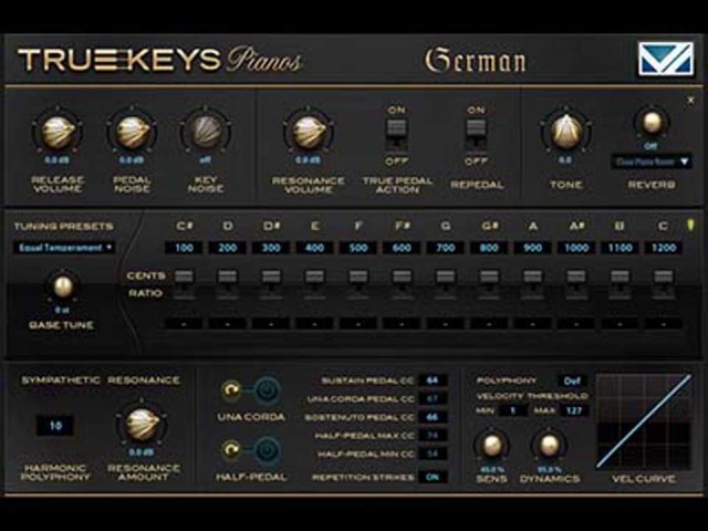 VI Labs/True Keys : German Grand【オンライン納品】