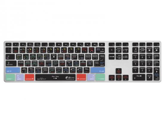 KB Covers/for Logic Pro X【Apple Ultra-Thin Aluminium keyboard対応】【US配列 ...