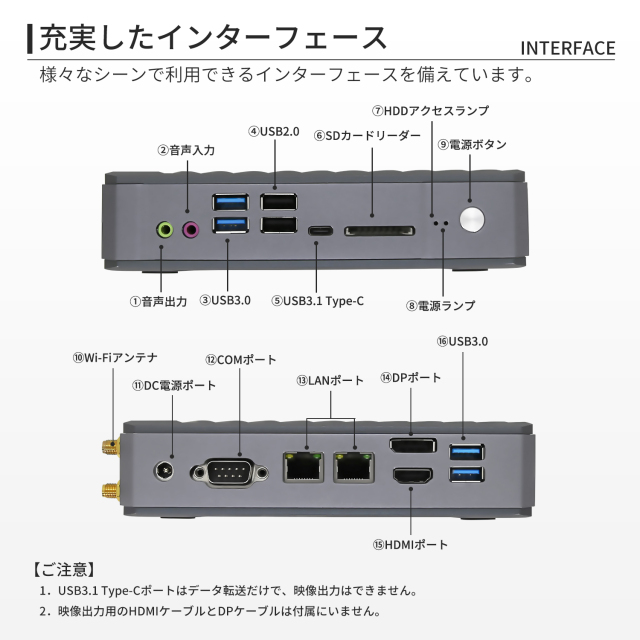 skynew ミニパソコン 小型pc 品番W4