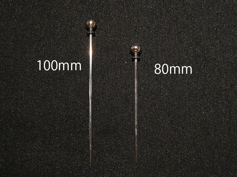 UK 18-0 オードブルピン Eボール 80mm グラスファクトリー創吉