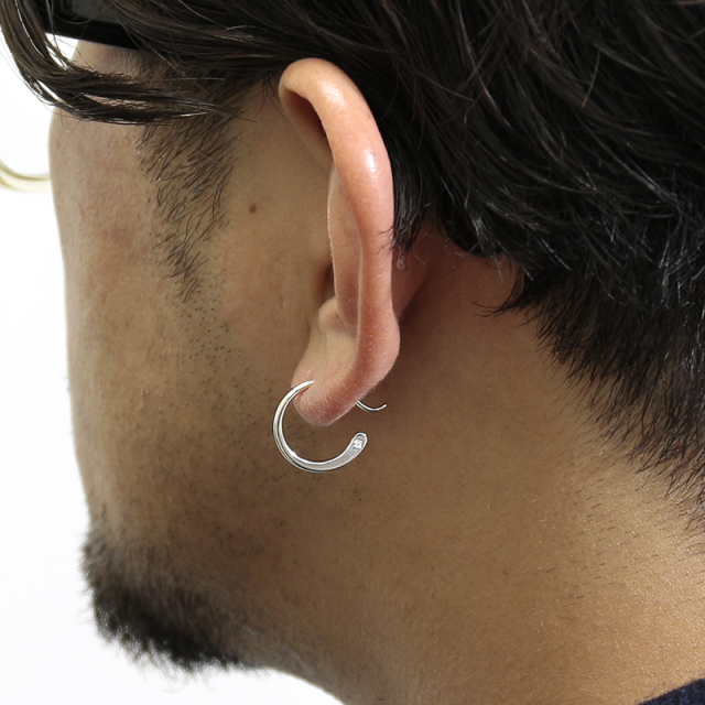 SYMPATHY OF SOUL（シンパシーオブソウル） Gradation Hook Pierce - Silver（グラデーションフック ...