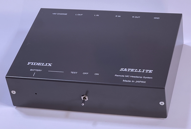 FIDELIX フィデリックス SATELLITE ヘッドシェル内アンプ内蔵型MCヘッドアンプシステム 日本製 オーディオ専門店 サウンドハイツ