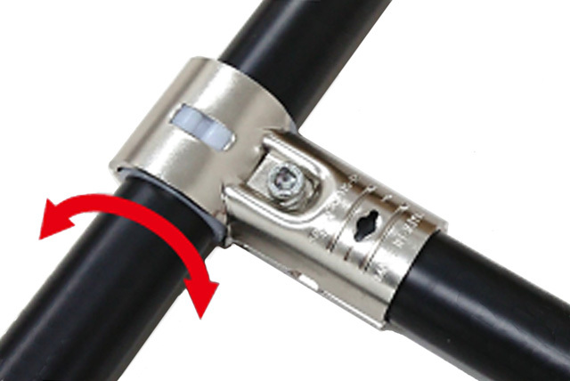 NSJ-10N メタルジョイントメタリック T字形つなぎ部可動式| スペーシア公式通販《スパクリショップ》