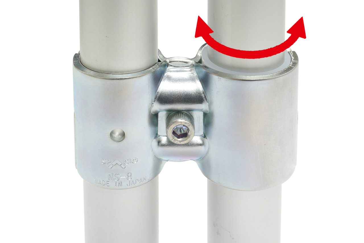 NSJ-8S メタルジョイント ドアヒンジ状| スペーシア公式通販《スパクリショップ》