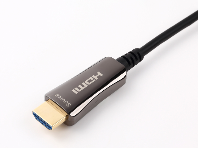 Hdmi 4k 60p Hdr対応 光ファイバーhdmiケーブル15m 18gbps Hd2aocd 15m スターケーブルショップ