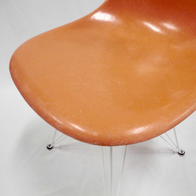 Eames Side Shell Chair Orange