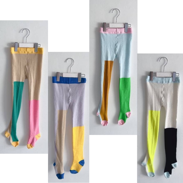 【frankygrow】23FWTS-023 MULTI COLOR TIGHTS