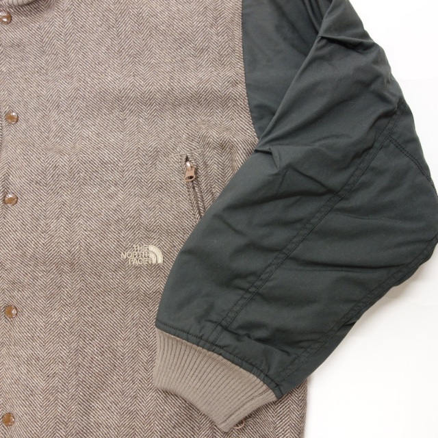 NY2261N THE NORTH FACE PURPLE LABEL Herringbone Tweed Varsity Jacket ザ ...