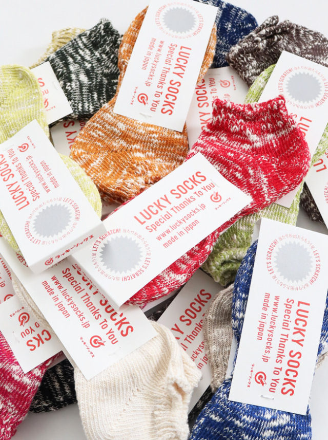 LUCKY SOCKS（ラッキーソックス） Mix Short Socks (ミックスショートソックス)