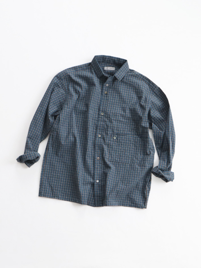 nisica(ニシカ) レギュラーカラーシャツ