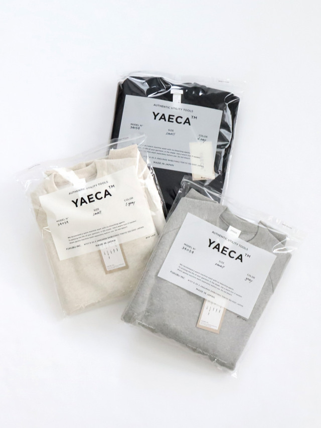 YAECA STOCK (ヤエカ ストック) JUMBERCA URAKIMOU CREW NECK (34054