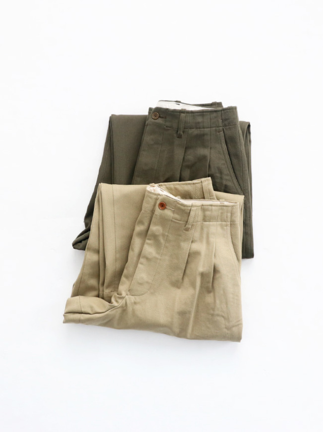 HAVERSACK(ハバーサック) コットンドリルパンツ