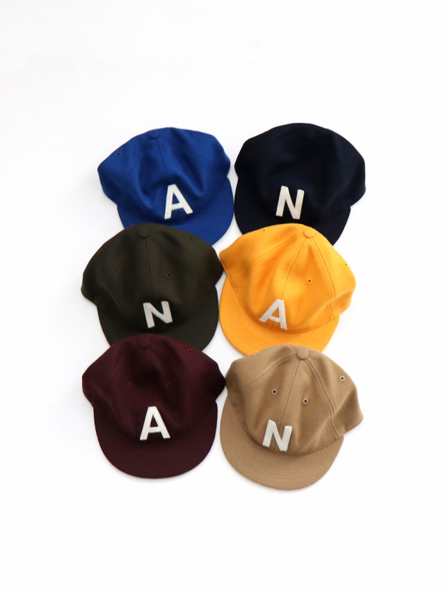 Winner Caps(ウィナーキャップス) WOOL SHORT VISOR LETTER CAP