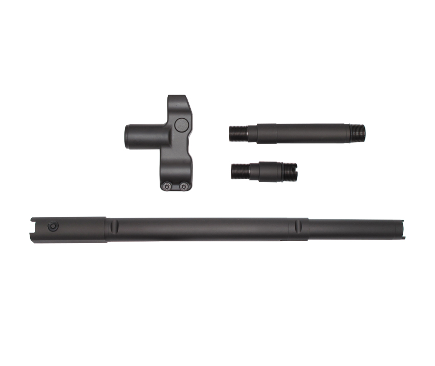 WII TECH RIFLE DYNAMICSタイプ 12.5/14.5inch アウターバレル&フロントサイトセット マルイ AKM GBBシリーズ対応 StrikeArms