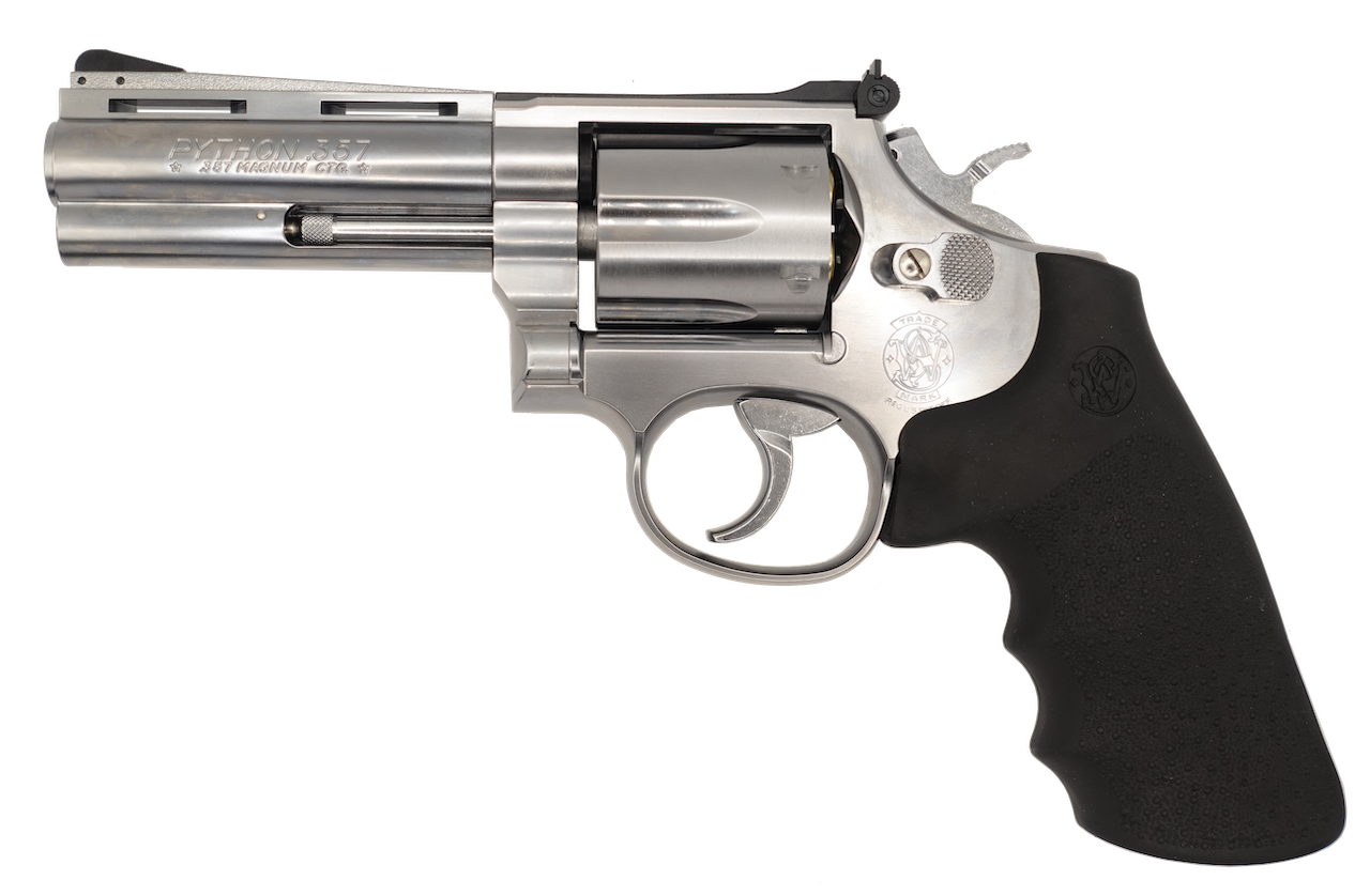 タナカ The Custom S&W/Colt Hybrid Smolt Revolver 4inch ステンレスフィニッシュ Ver.3 ...