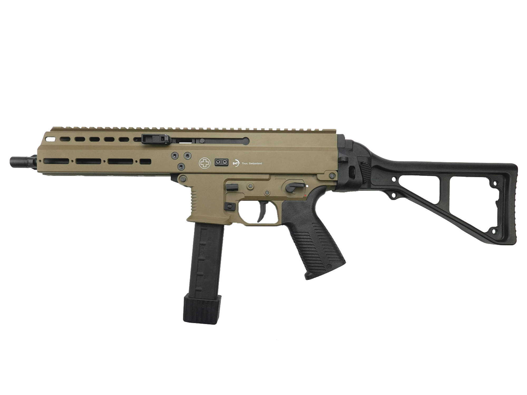 ★新製品ご予約★送料無料★【JPバージョン】ARCHWICK/B&T Air APC9 Limited Edition GBB/ガスガン (Cerakote Tan) StrikeArms
