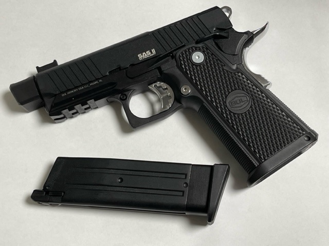 Toxicant Airsoft BUL SAS2 ULTRALIGHT 3.25 COMP RMR Ver Hi-Capa GBB ...