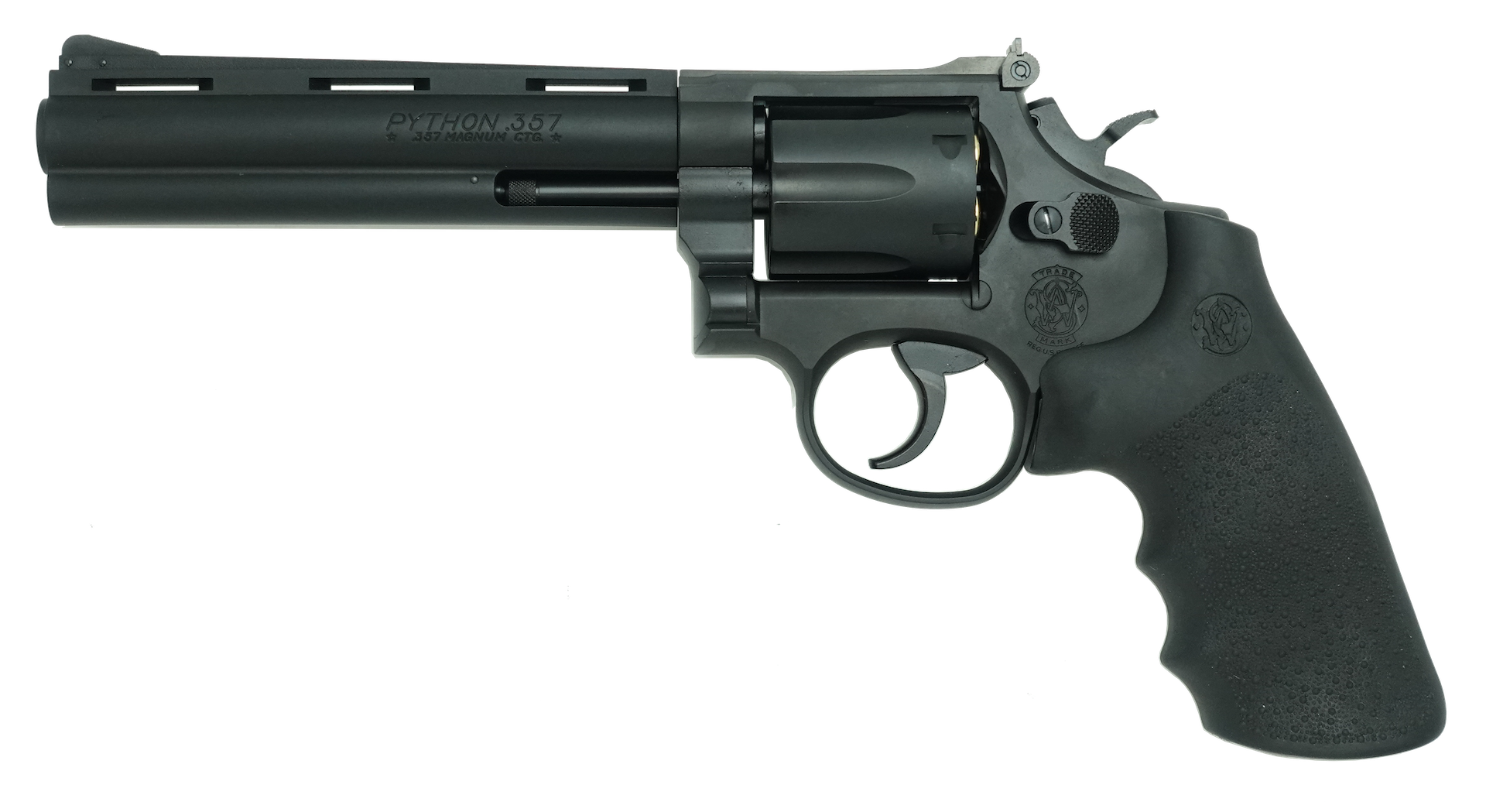 タナカ The Custom S&W/Colt Hybrid Smolt Revolver 6inch HW Ver.3 モデルガン（スモルト ...