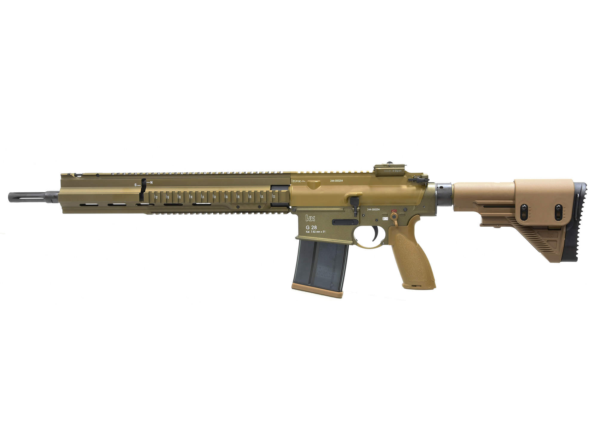 ★送料無料★【JPバージョン】VFC/Umarex H&K G28 DMR GBBR RAL8000 (JPver./HK Licensed) STD [VFC OEM] StrikeArms