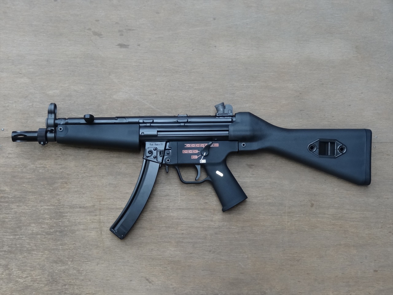 ★送料無料★【NPAS】 WE MP5A2 GBB BK StrikeArms