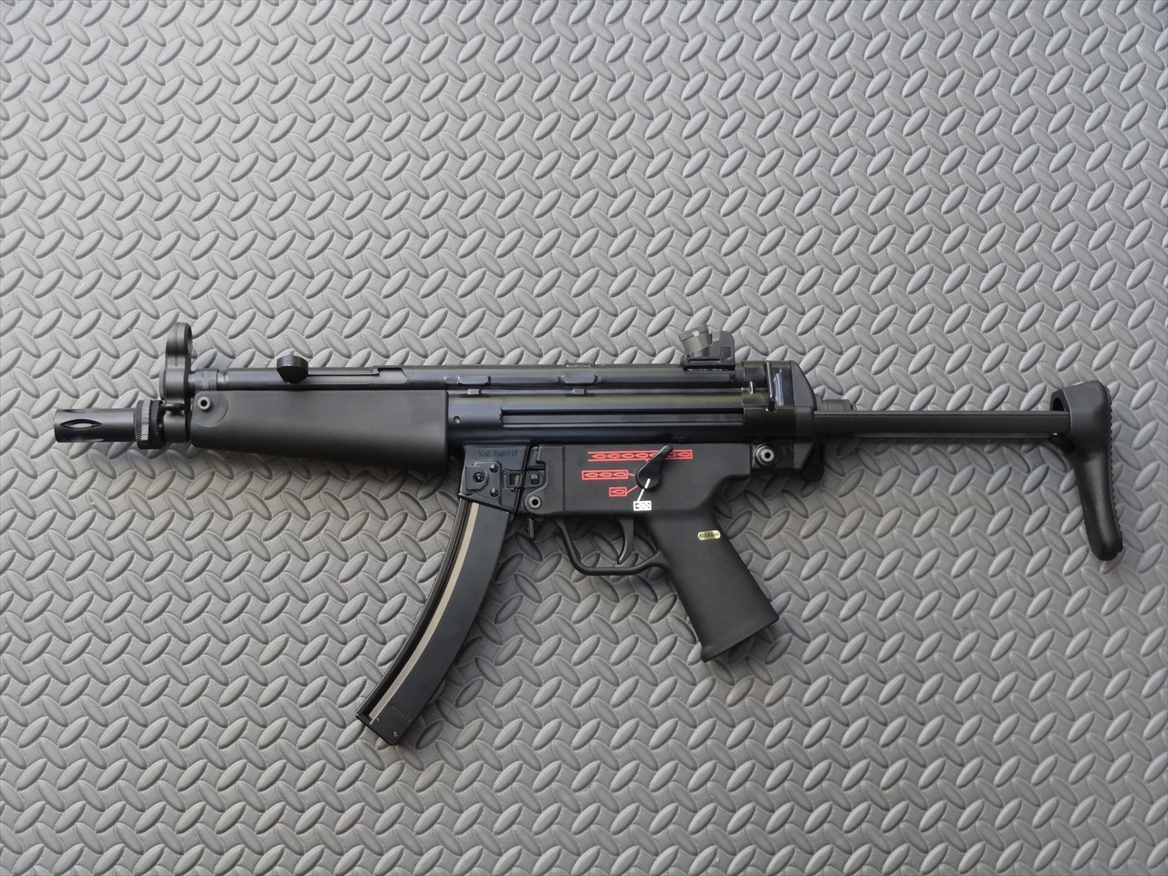 ★送料無料★【NPAS】 WE MP5A3 GBB BK StrikeArms