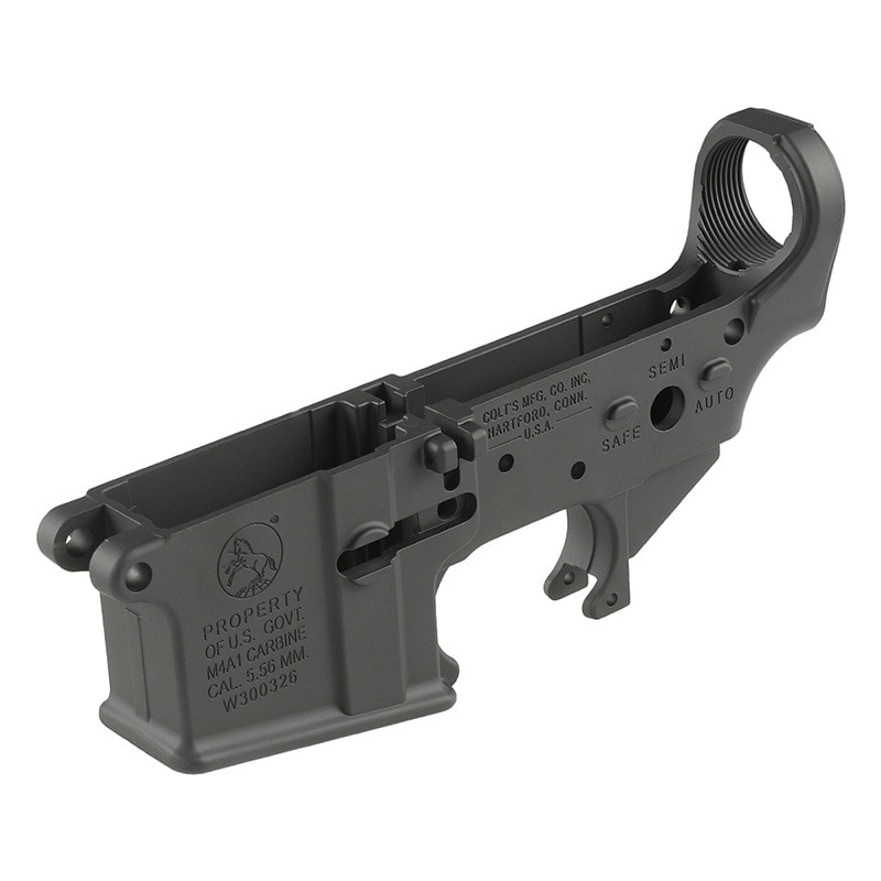 【2024年12月入荷】GHK M4 GBB用 ロアレシーバー COLT刻印 (M4-19-COLT) StrikeArms