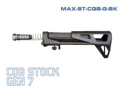 UC Maxim CQB Gen.7 ストック For VFC/GHK/MWS (Black) StrikeArms