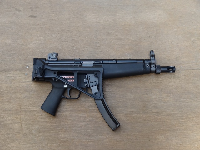 ★送料無料★【NPAS】 WE MP5A2 PDW GBB （MP5A4 B&Tフォールディングストック Ver.） BK
