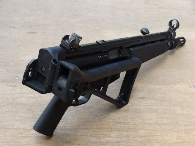 ★送料無料★【NPAS】 WE MP5A2 PDW GBB （MP5A4 B&Tフォールディングストック Ver.） BK