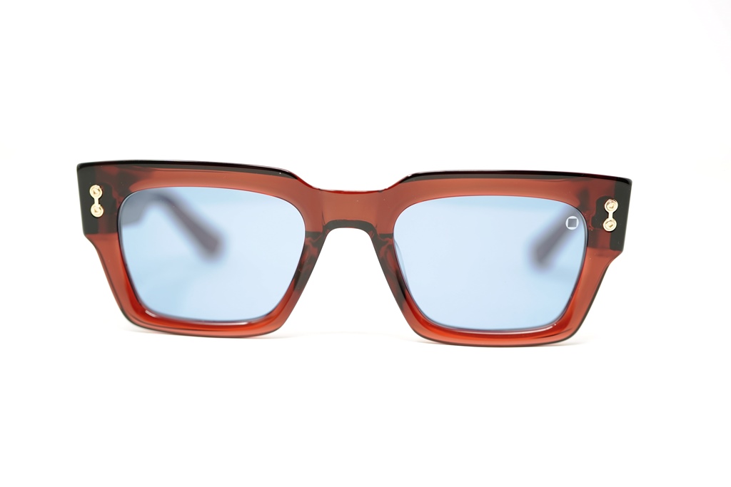 AKONI / アコニ Cosmo - Crystal Burgundy - White Gold w/ Dark Blue - AR