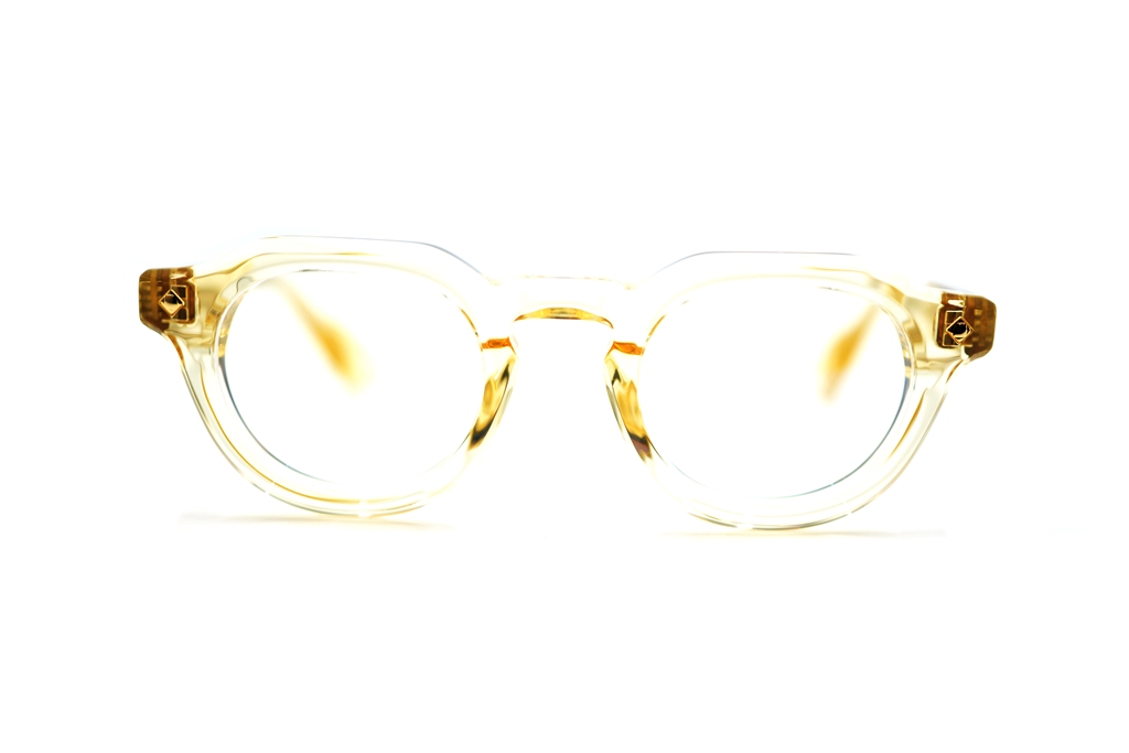 Lunetterie Générale / ルネテリエ ジェネラル Hello Romeo Vintage Crystal & 18K Gold