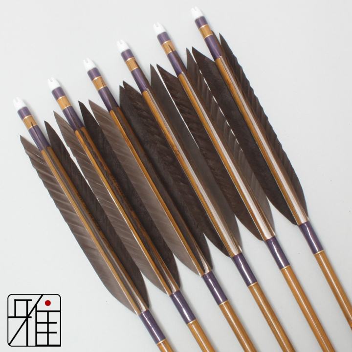 弓道 矢 ミズノ カーボン矢 黒手羽 WENEW 84BC｜6本組｜翠山弓具店 suizan kyugu