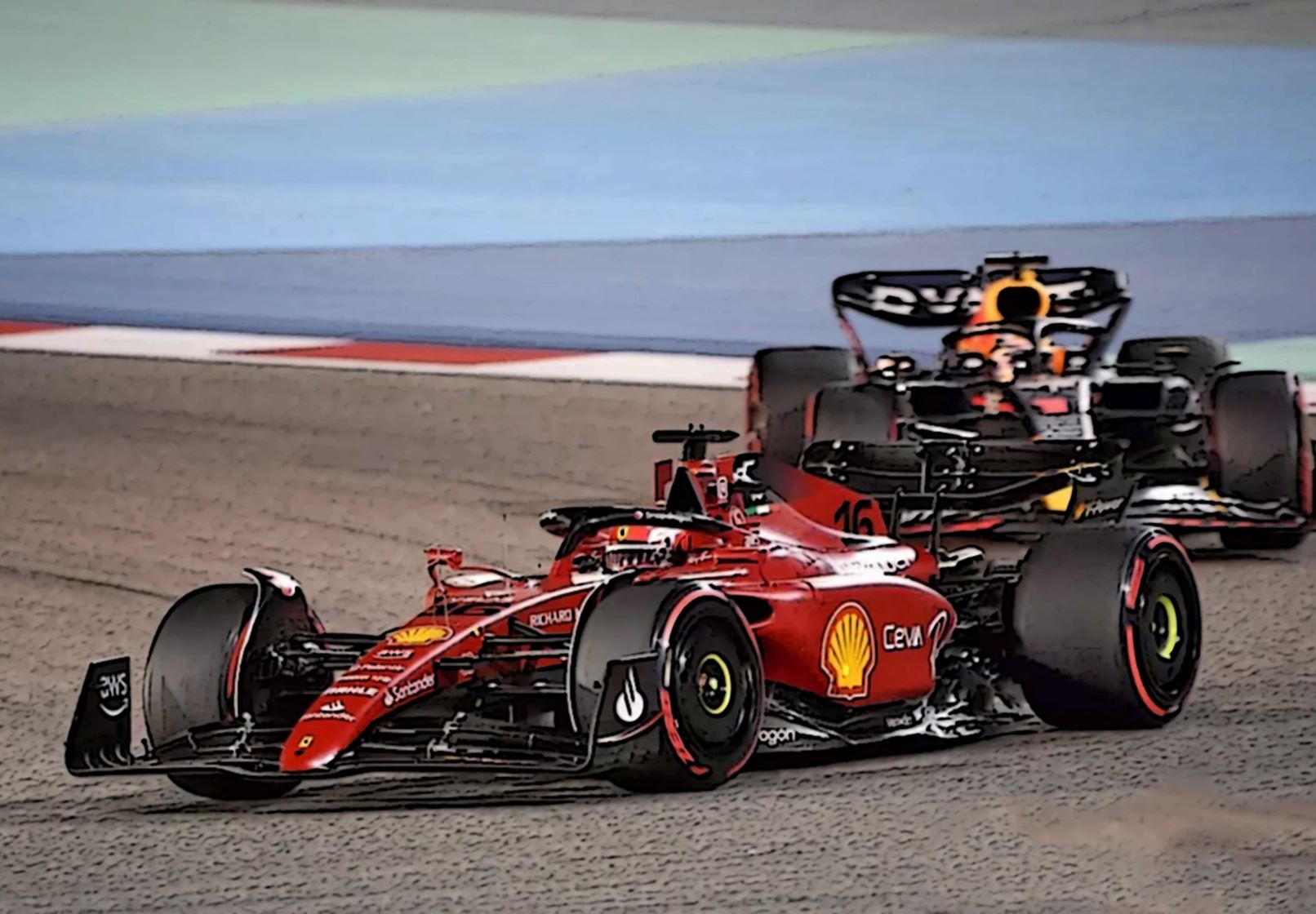 BBR 1/18 Ferrari F1-75 G.P BAHRAIN 2022 Winner C.Leclerc - サンリッチジャパン