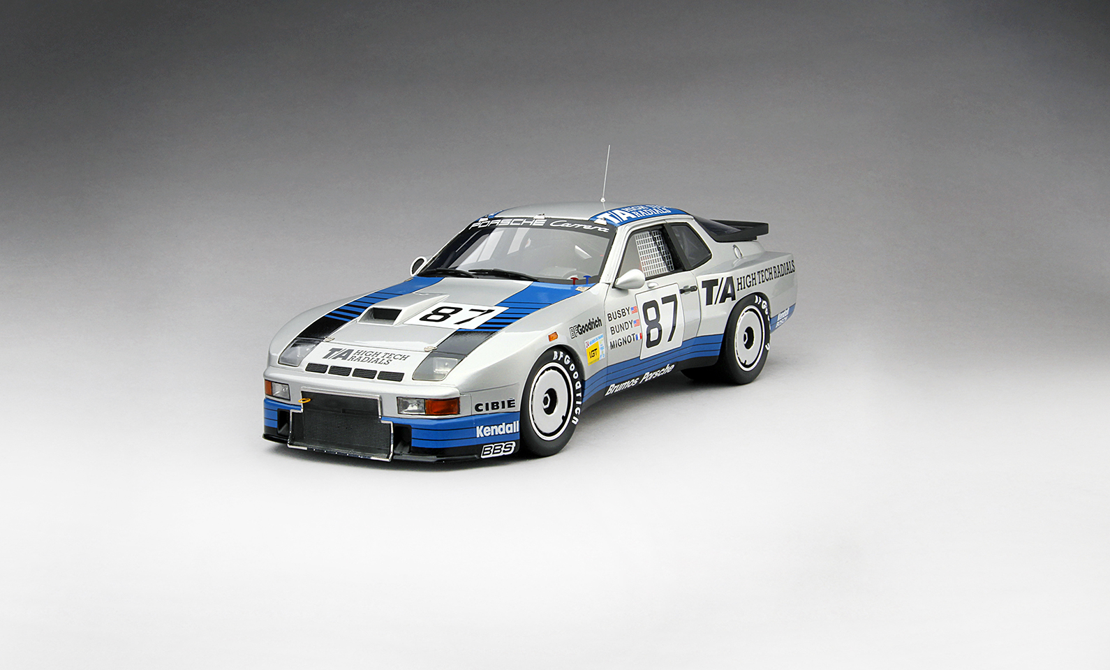 TSM 1/18 ポルシェ 924 GTR #87 B.F. グッドリッチ 1982 ル・マン24時間 1st in IMSA GTO ...