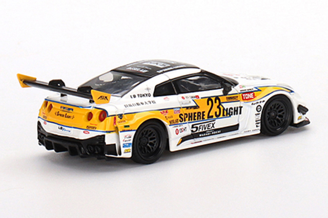 MINI GT 1/64 LB-Silhouette WORKS GT Nissan 35GT-RR バージョン2 フォーミュラ・ドリフト 2022 LB Racing(右ハンドル) - サン ...
