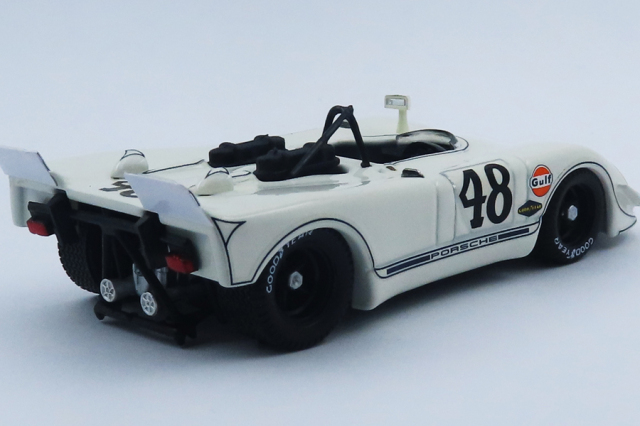 BEST MODEL 1/43 ポルシェ 908/02 FLUNDER 12時間 1970 2位入賞車 #48 McQueen/Revson ...