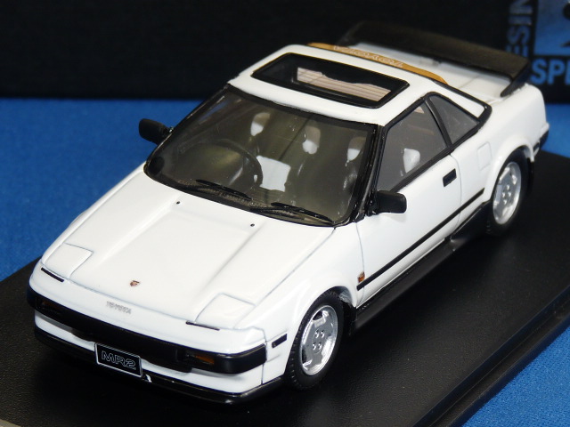 レジンスペシャリスト 1/43 トヨタ MR-2 (AW11) 前期型 （ホワイト）