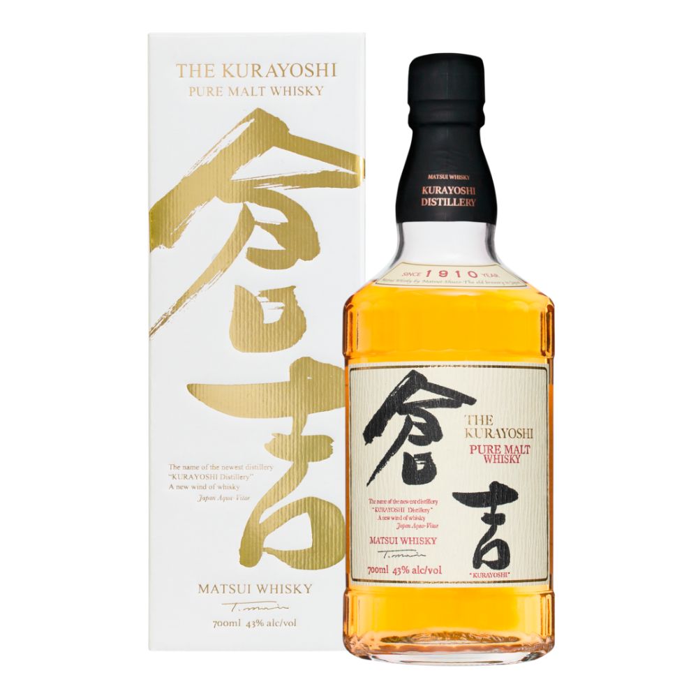 倉吉 ピュアモルト ウイスキー 43度 700ml 松井酒造