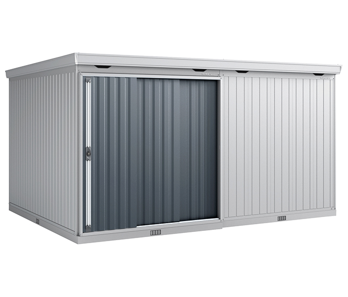 FB-4435H イナバフォルタ大型 一般型 耐風・耐震補強仕様 間口4420×奥行3470×高さ2385mm-シュウノール