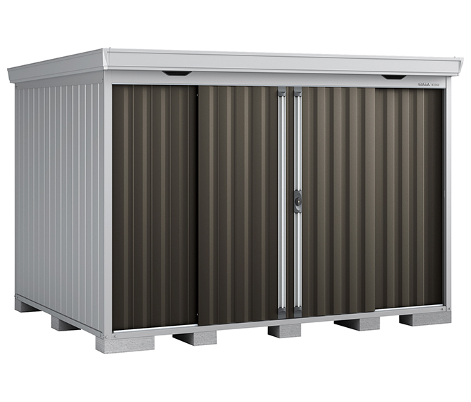 FS-3022H イナバ中型物置 フォルタ 豪雪型 耐風・耐震補強仕様 間口3050×奥行2210×高さ2385mm-シュウノール