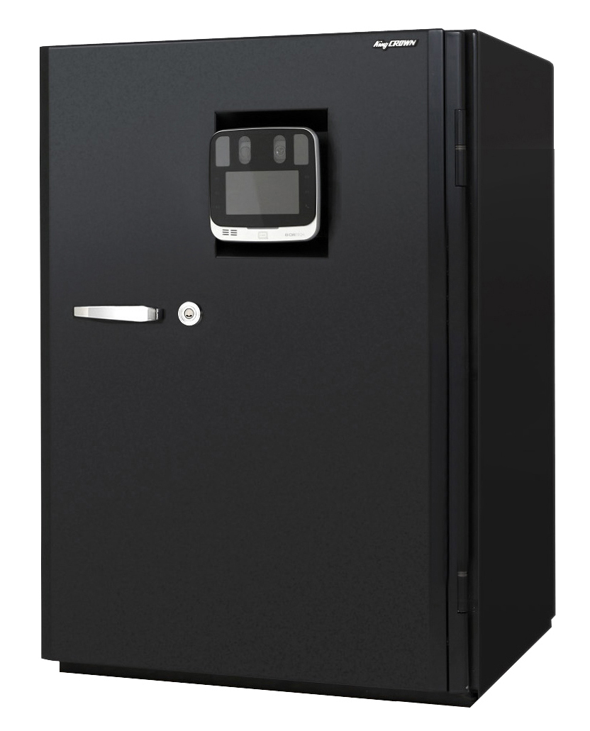 KCX52-2iN 日本アイ・エス・ケイ（King CROWN） 耐火金庫（大型・中型） 虹彩・顔認証タイプ 幅680×奥行735×高さ1033mm