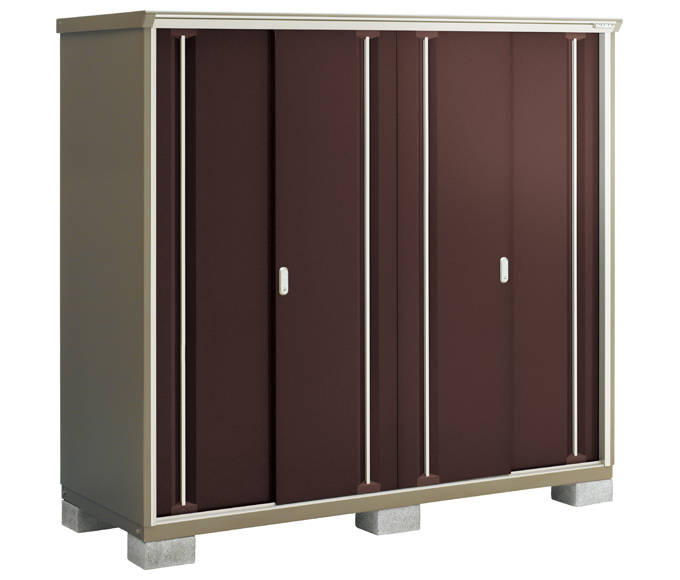 KMW-219EP イナバ 二重構造収納庫 ナイソーシスター 長物収納タイプ 間口2160×奥行920×高さ1903mm-シュウノール