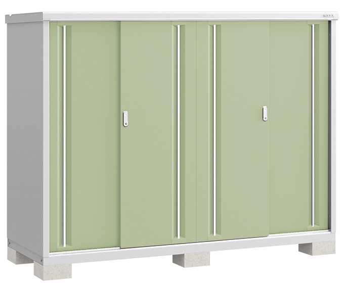 イナバ 収納庫 シンプリー MJX-217D 全面棚タイプ 間口2160×奥行755×高さ1603mm-シュウノール