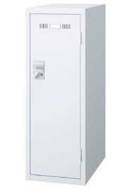SLDW-M1-B 1人用ミニロッカー（ボタン錠） 幅317×奥行515×高さ896mm