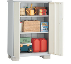 イナバ ドア型収納庫 アイビーストッカー BJX-115D 間口1100×奥行515×高さ1603-シュウノール