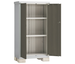 イナバ ドア型収納庫 アイビーストッカー BJX-095D 間口900×奥行515×高さ1603-シュウノール