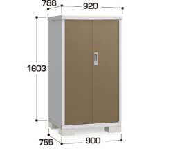 BJX-097DT イナバ タイヤ専用収納庫 タイヤストッカー 間口900×奥行755×高さ1603mm-シュウノール
