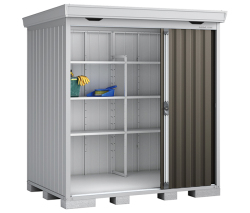 FS-2215S イナバ中型物置 フォルタ 一般型 間口2210×奥行1530×高さ2085mm-シュウノール