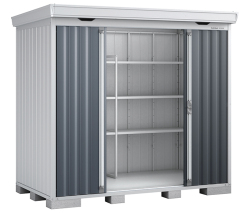 FS-2614H イナバ中型物置 フォルタ 一般型 耐風・耐震補強仕様 間口2630×奥行1370×高さ2385mm-シュウノール